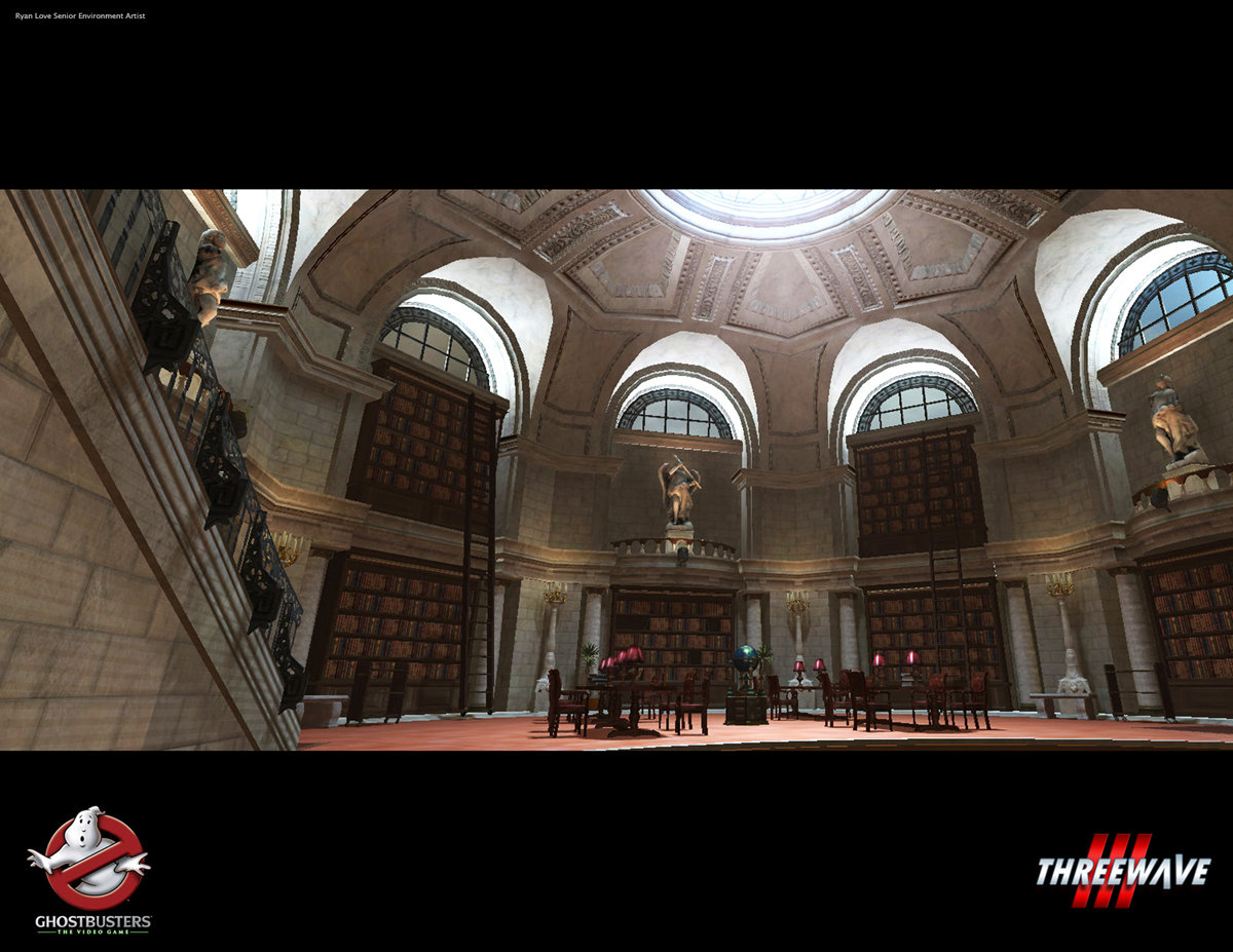 ArtStation - Ghostbusters the Video Game multiplayer level