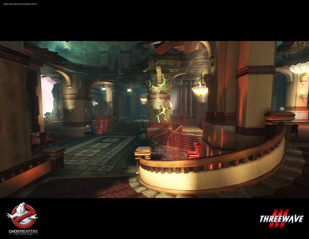 ArtStation - Ghostbusters the Video Game unreleased multiplayer level