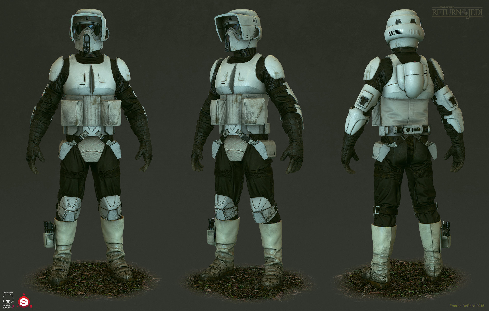 ArtStation - Return of the Jedi: Scout Trooper