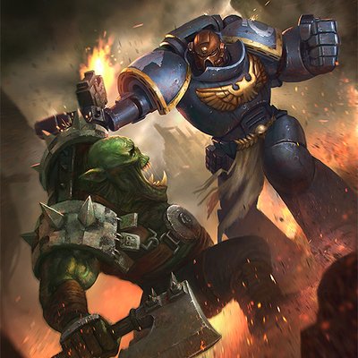 Rafater - Warhammer 40K - Space Wolves - Firehowler Wulfen