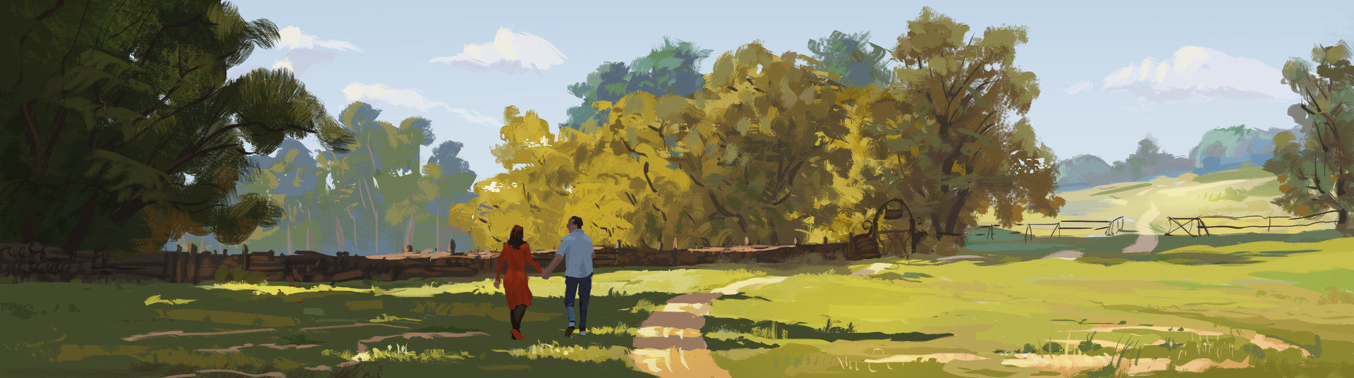 ArtStation - sunday stroll