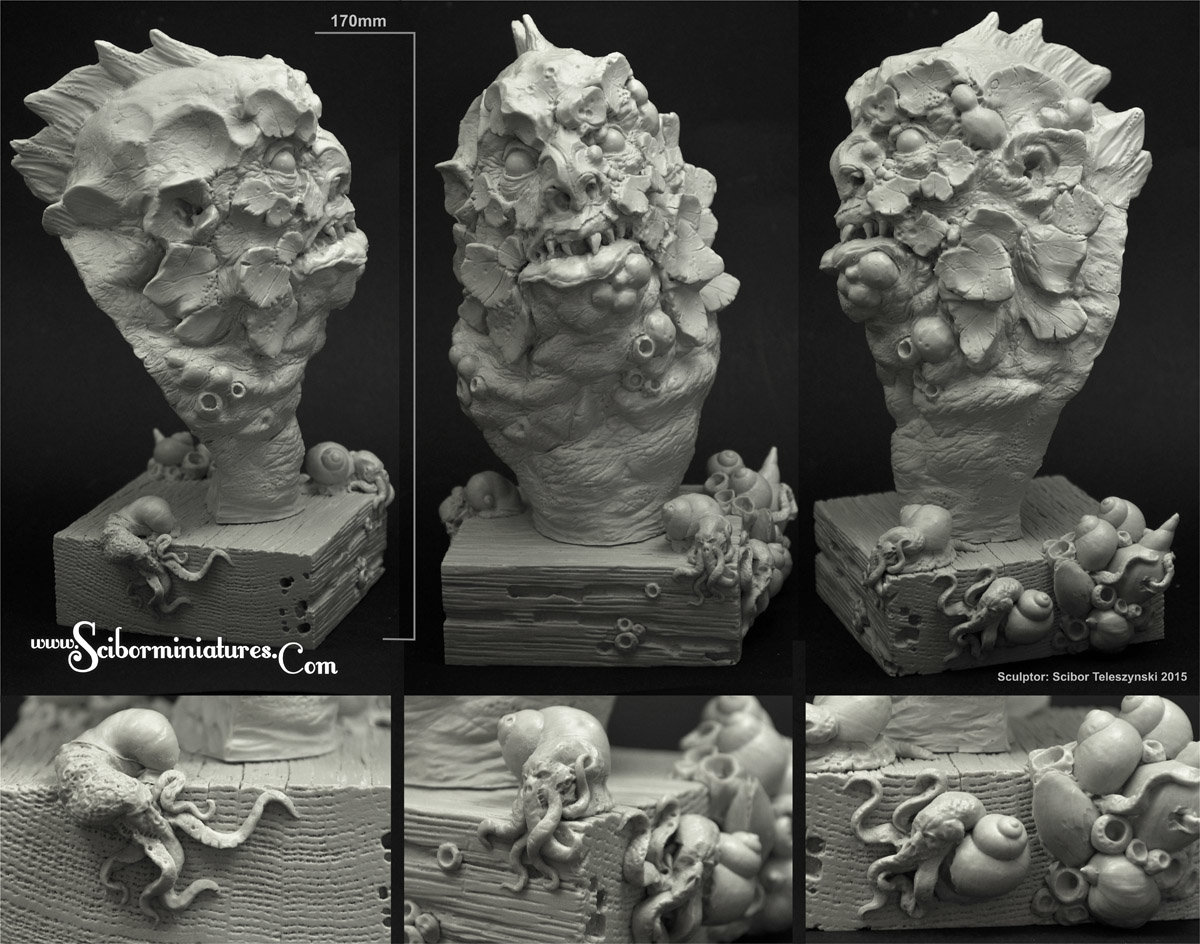 ArtStation - Deep One bust