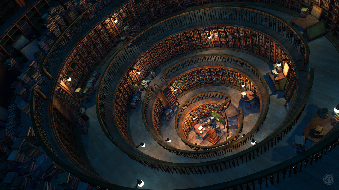 ArtStation - The Library