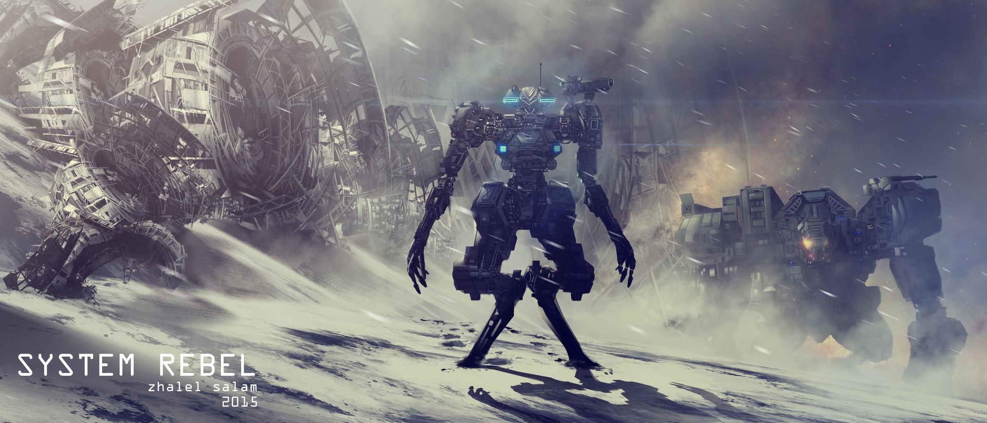 ArtStation - SYSTEM REBEL PROJECT // CRASH