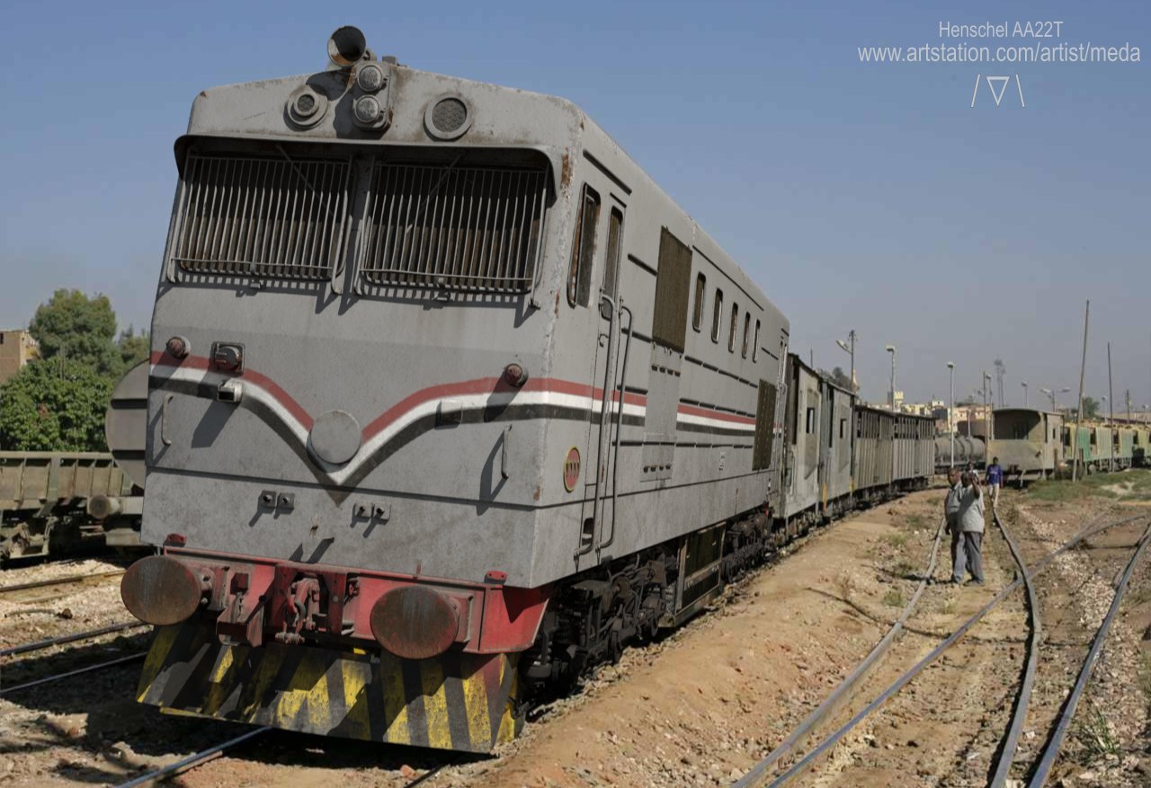 Meda / \ - Henschel AA22T-Locomotive