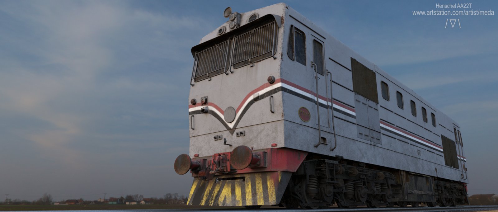 Meda / \ - Henschel AA22T-Locomotive