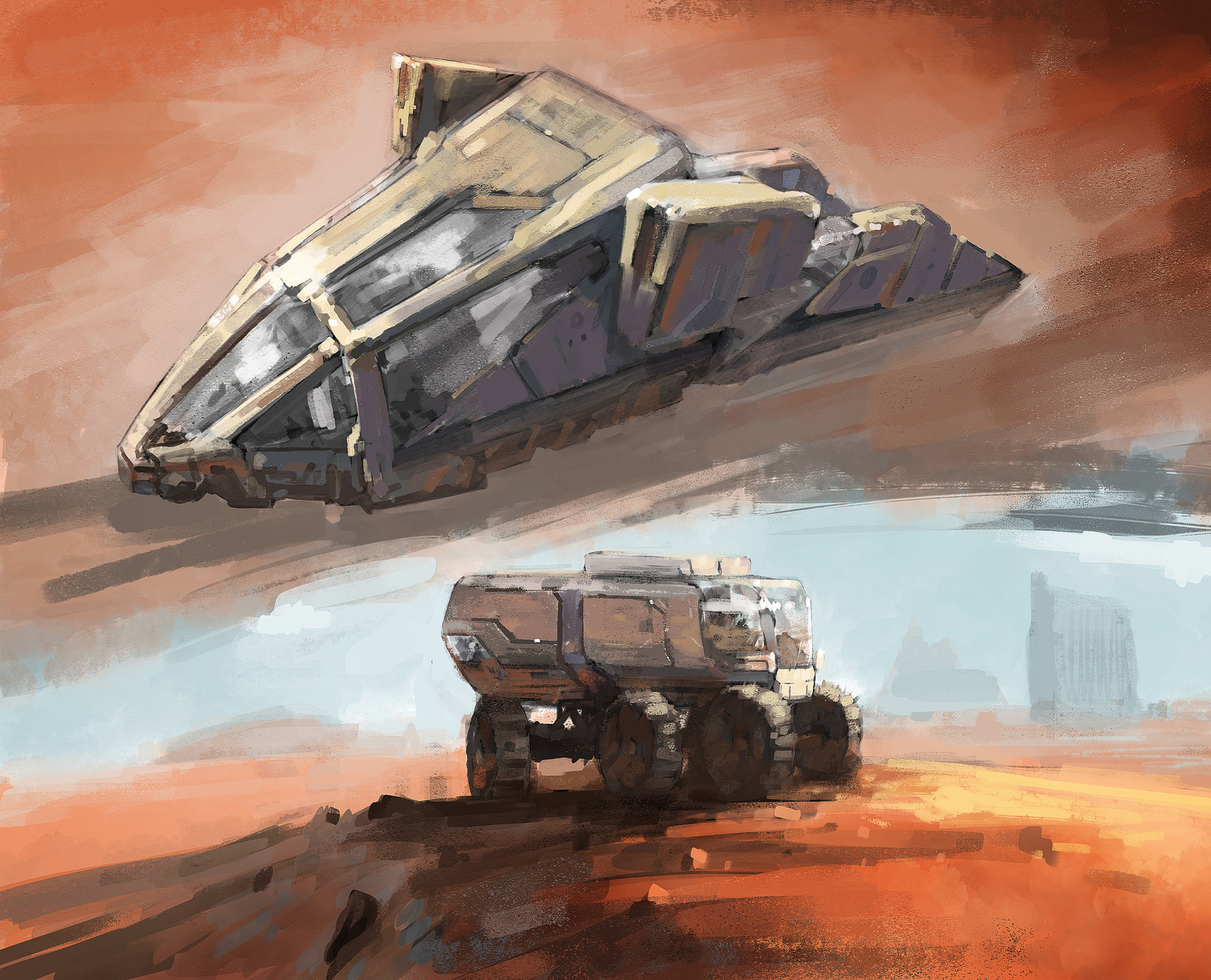 ArtStation - planet vehicles