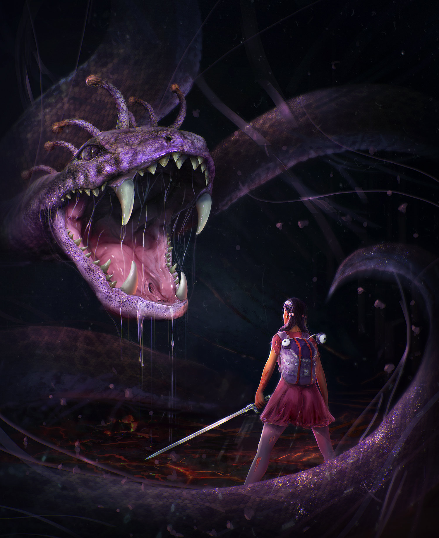 ArtStation - Boo vs Randall