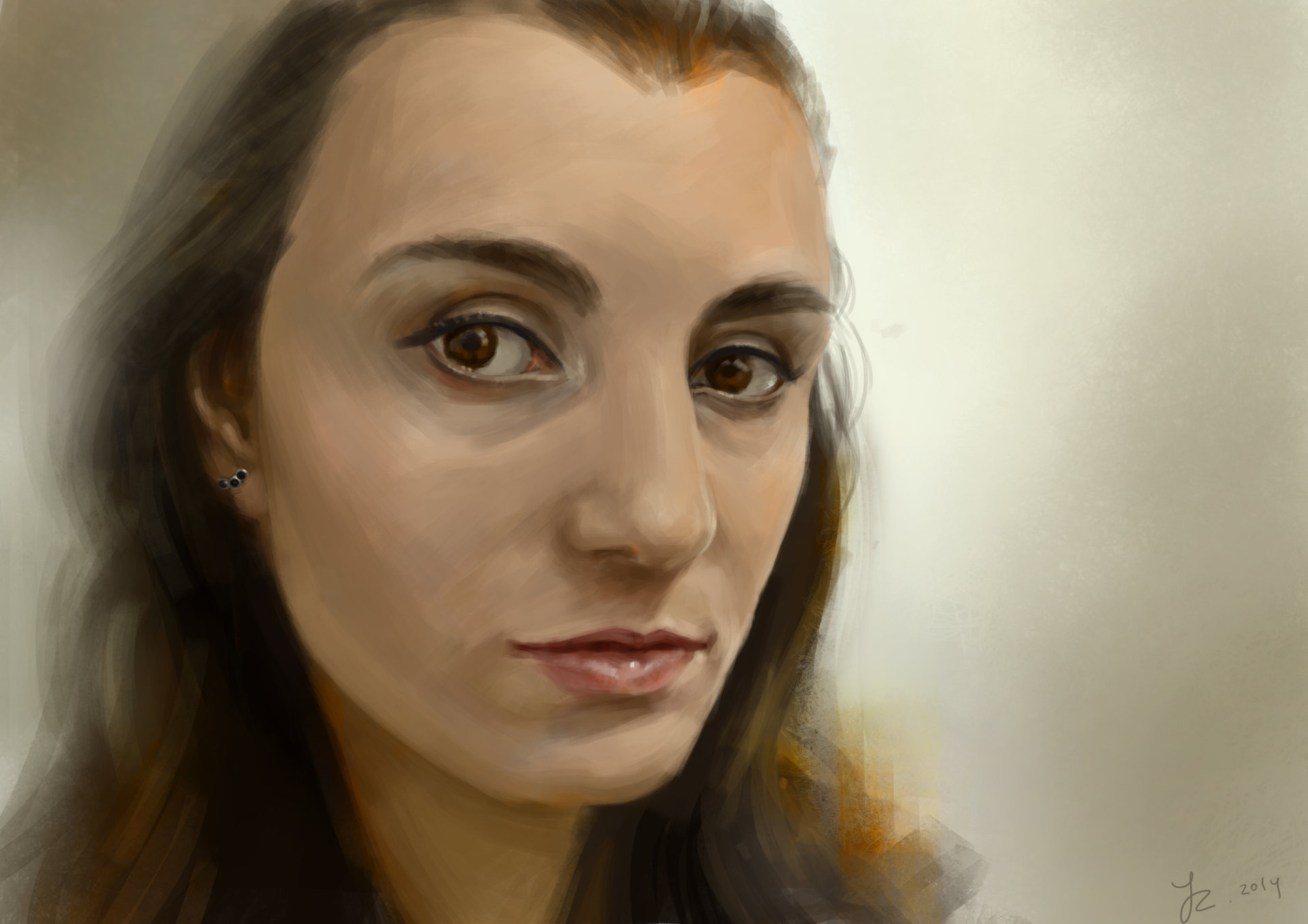 ArtStation - Study Portrait 2 2014
