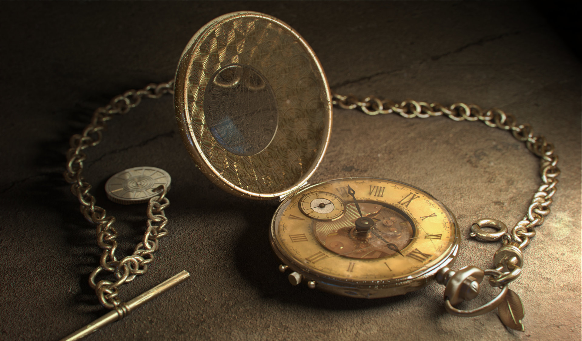 Pocket Watch by Tashina van Zwam : r/ImaginaryArtifacts