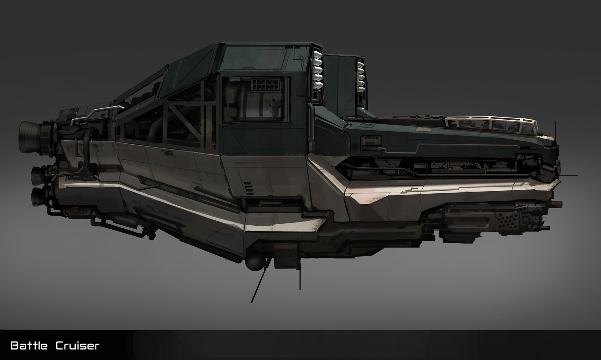 ArtStation - BattleCruiser