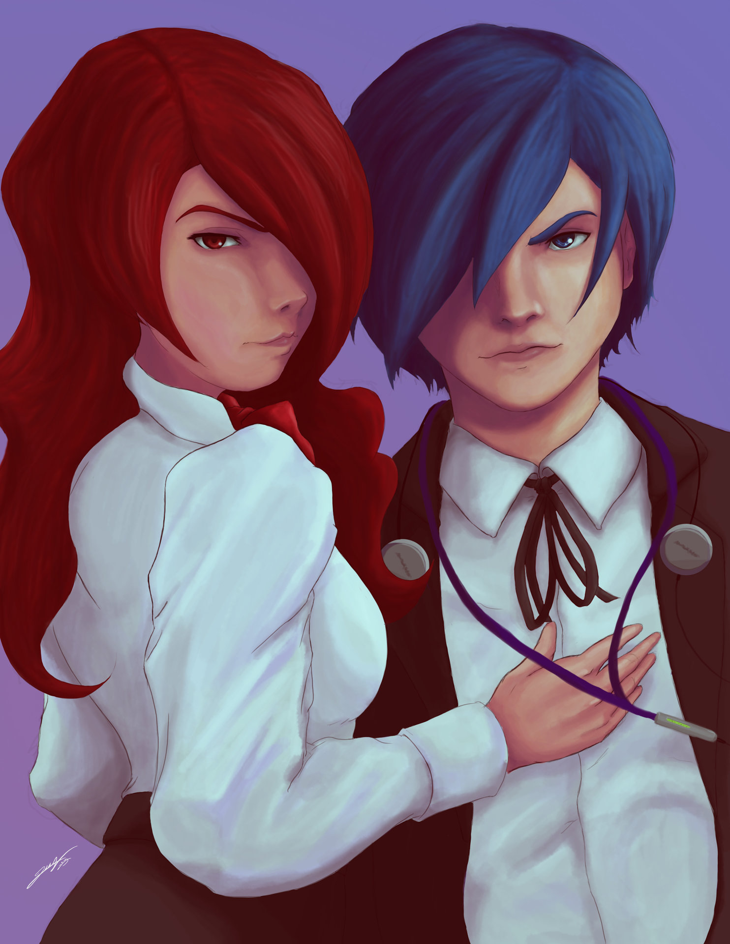 ArtStation - Yuki and Mitsuru