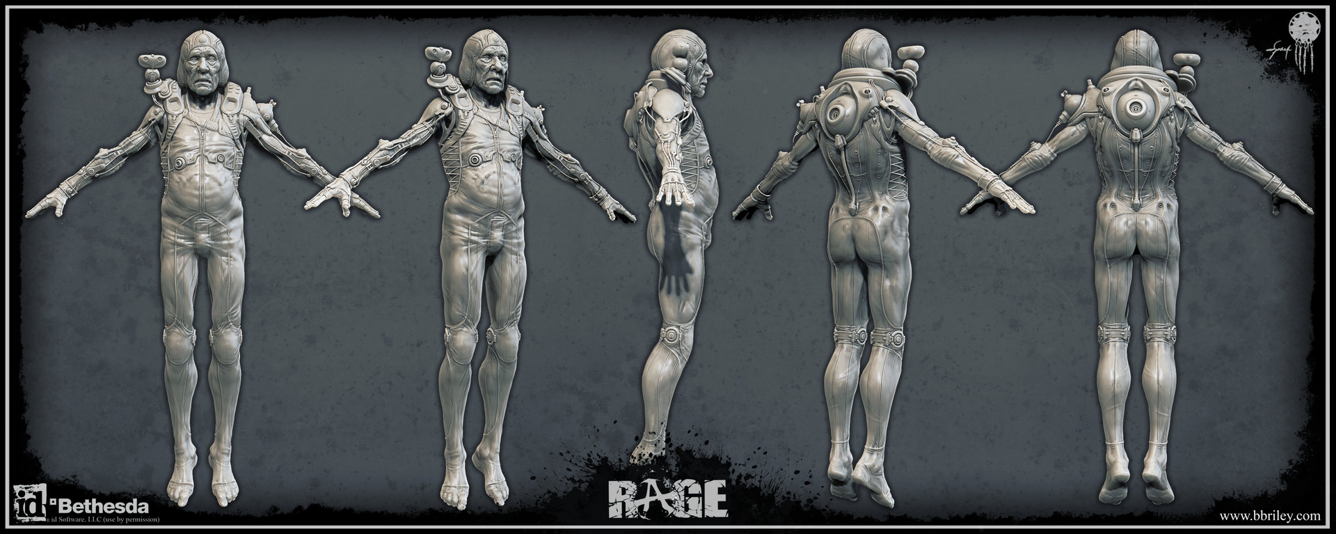 Rage Character Concept Art