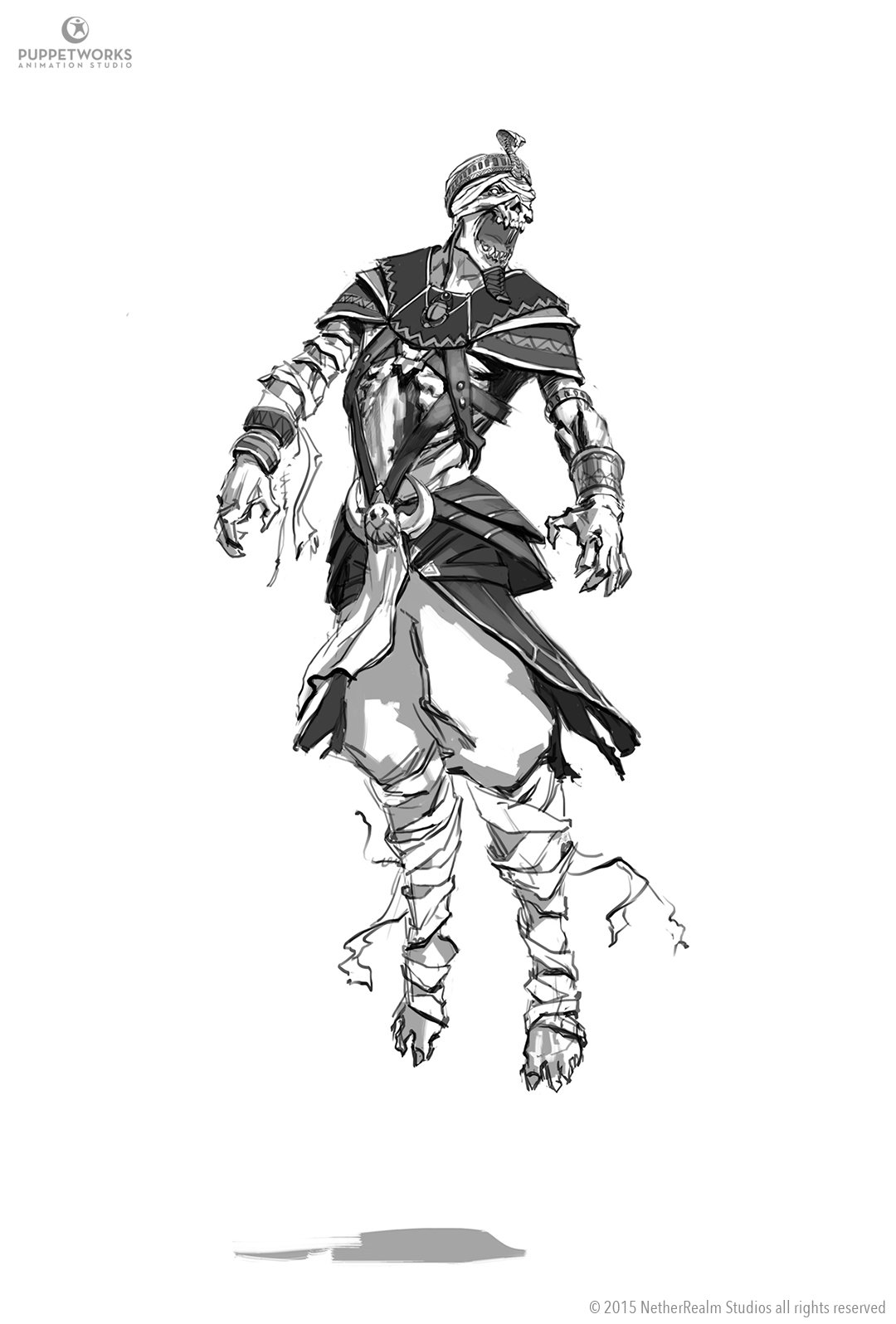 how to draw mortal kombat x characters