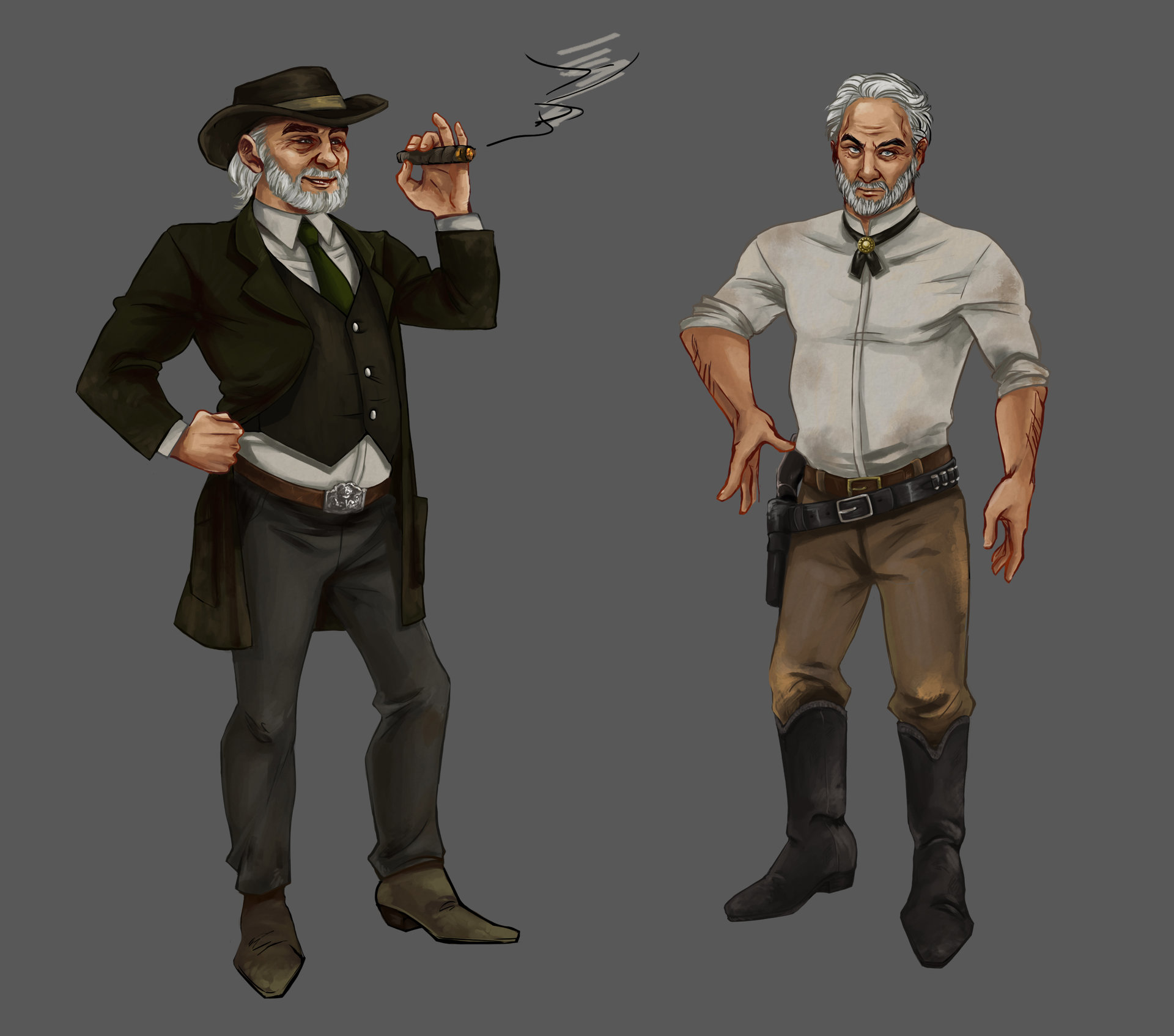 Rubes Kissack - Sheriff character concepts