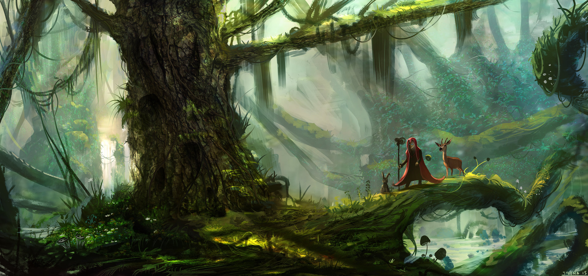 ArtStation - The red cape