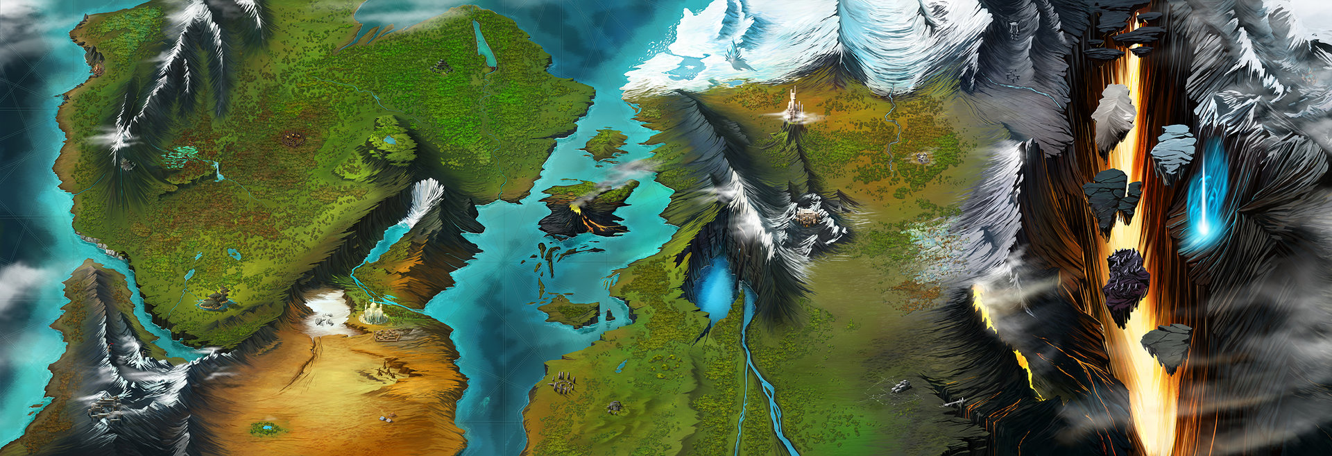 ArtStation - Evoker Worldmap (Dwarven Rage)