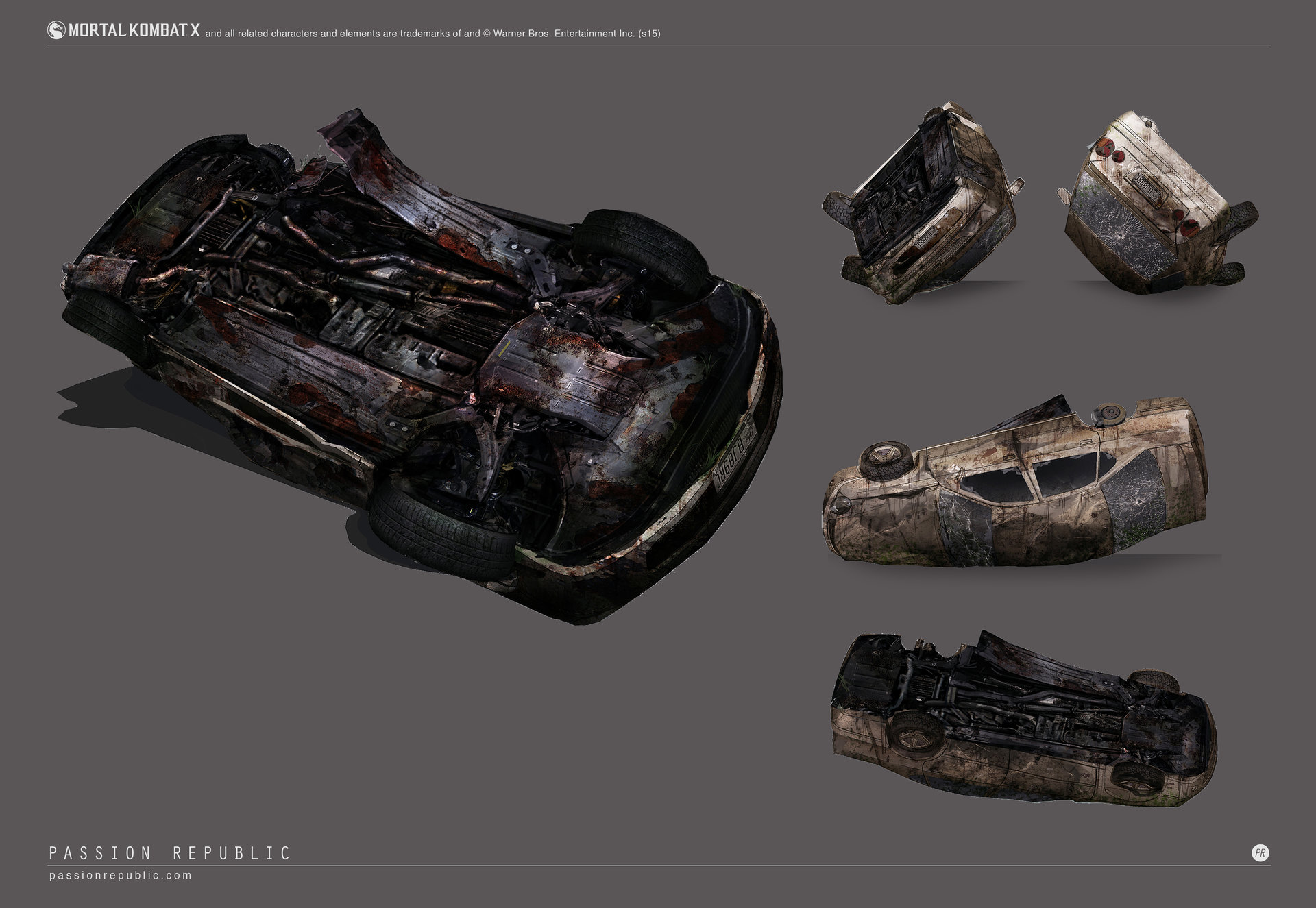 Johnson Ting - Mortal Kombat X Destroyed City