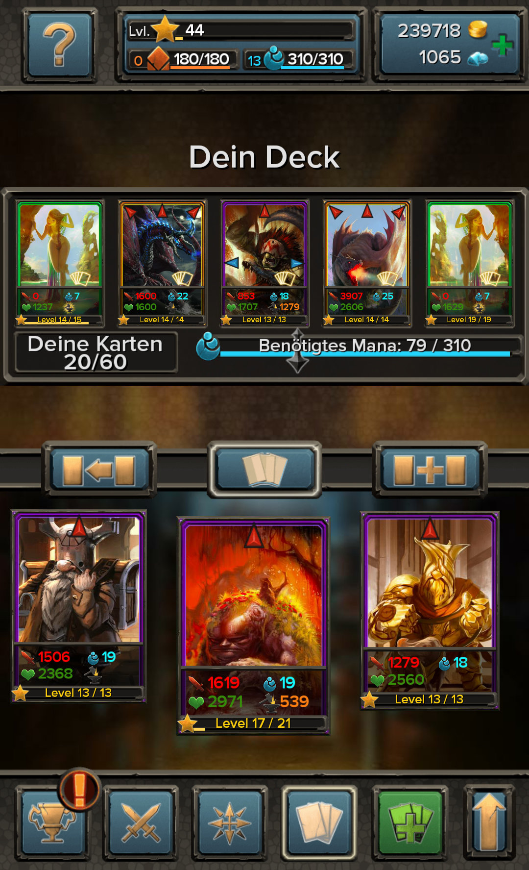 ArtStation - Evoker UI (2014), Martin Stocker