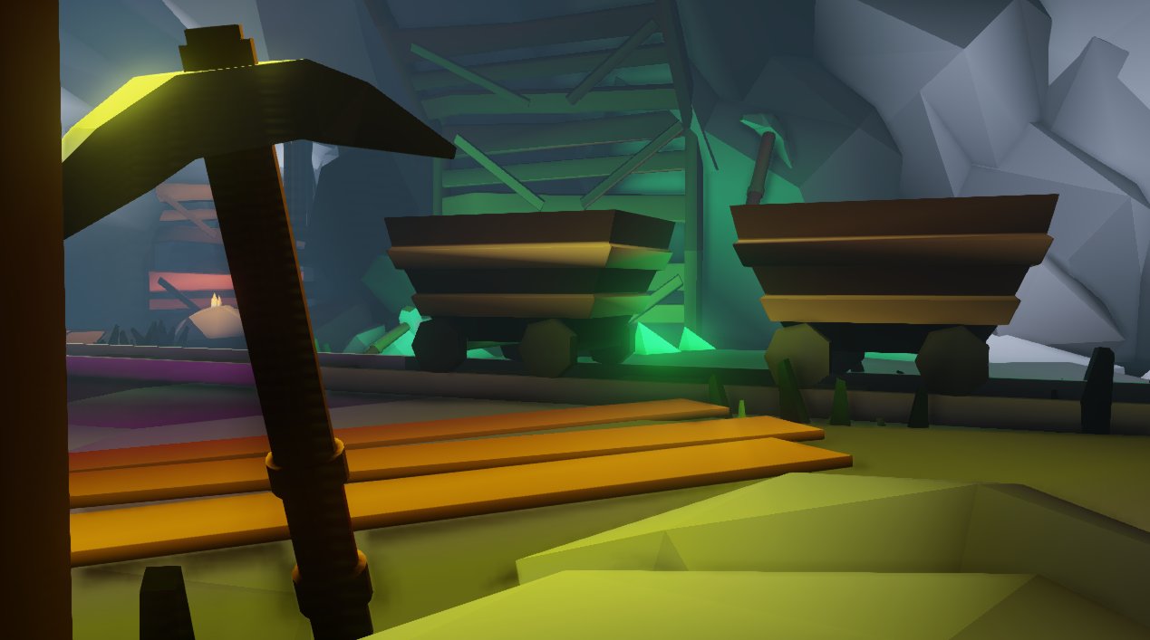 Gordon Thompson - Low - Poly Mineshaft Environment
