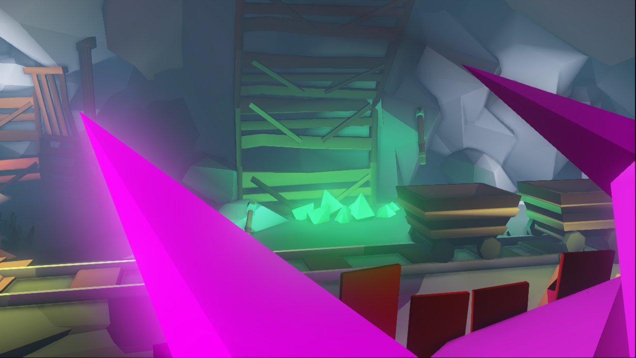 Gordon Thompson - Low - Poly Mineshaft Environment