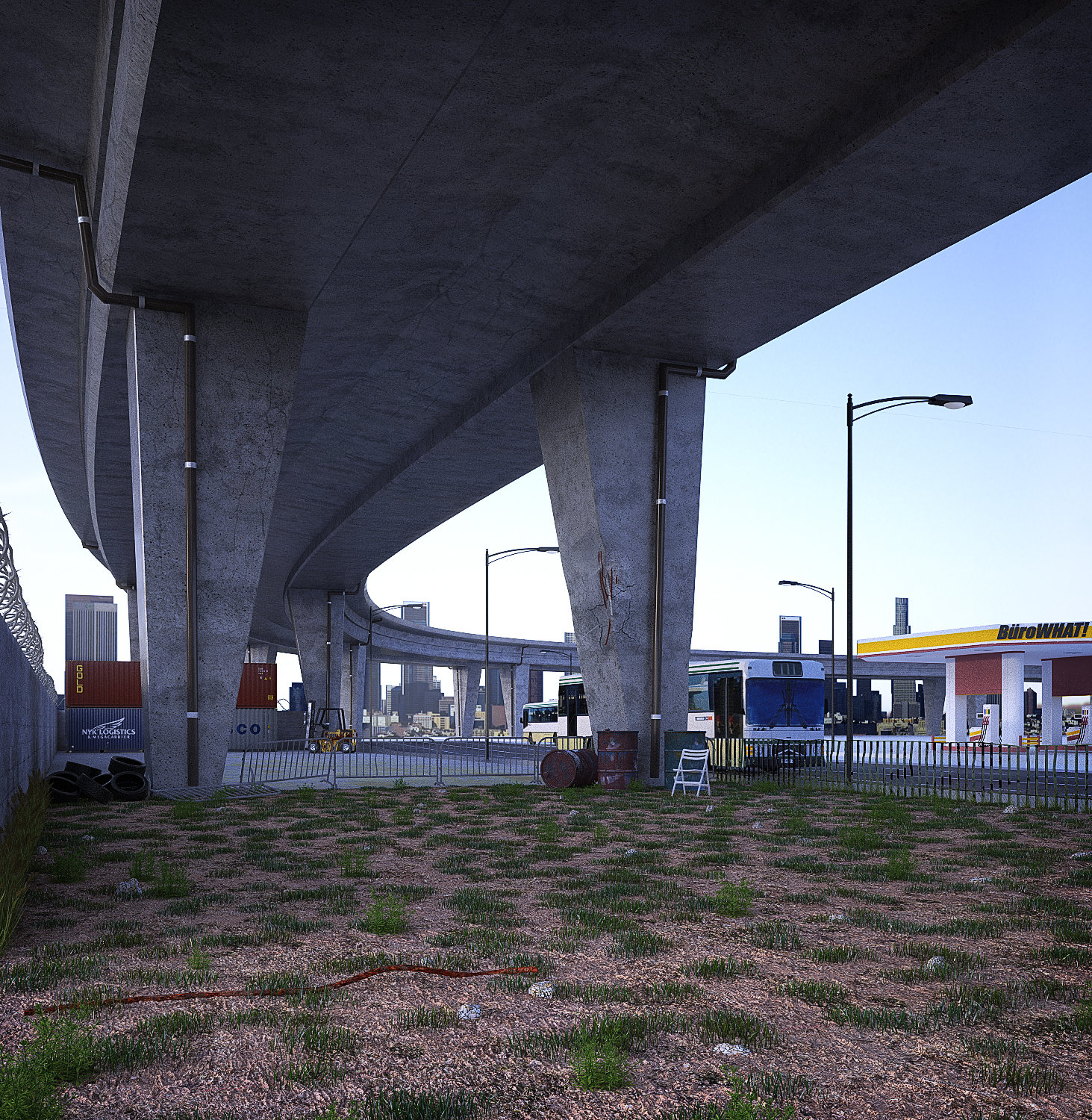 ArtStation - Under the bridge