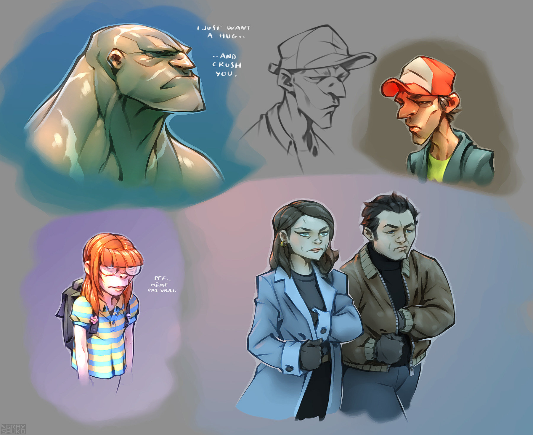 ArtStation - Freestyle - Characters