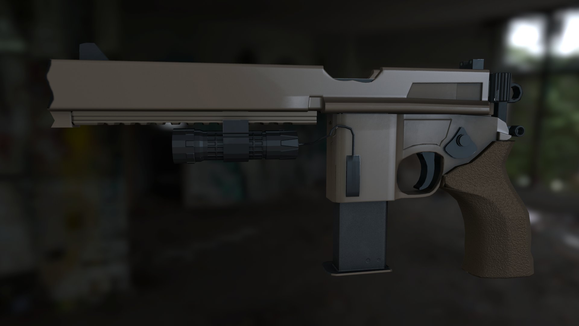 Levi Grosse - Mauser C96 Tactical [WIP]