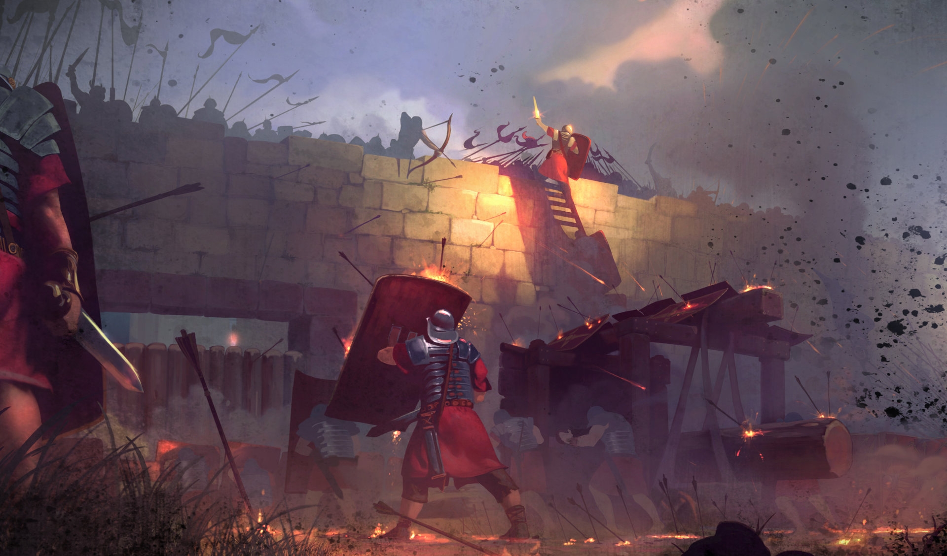 ArtStation - Background for Travian 4