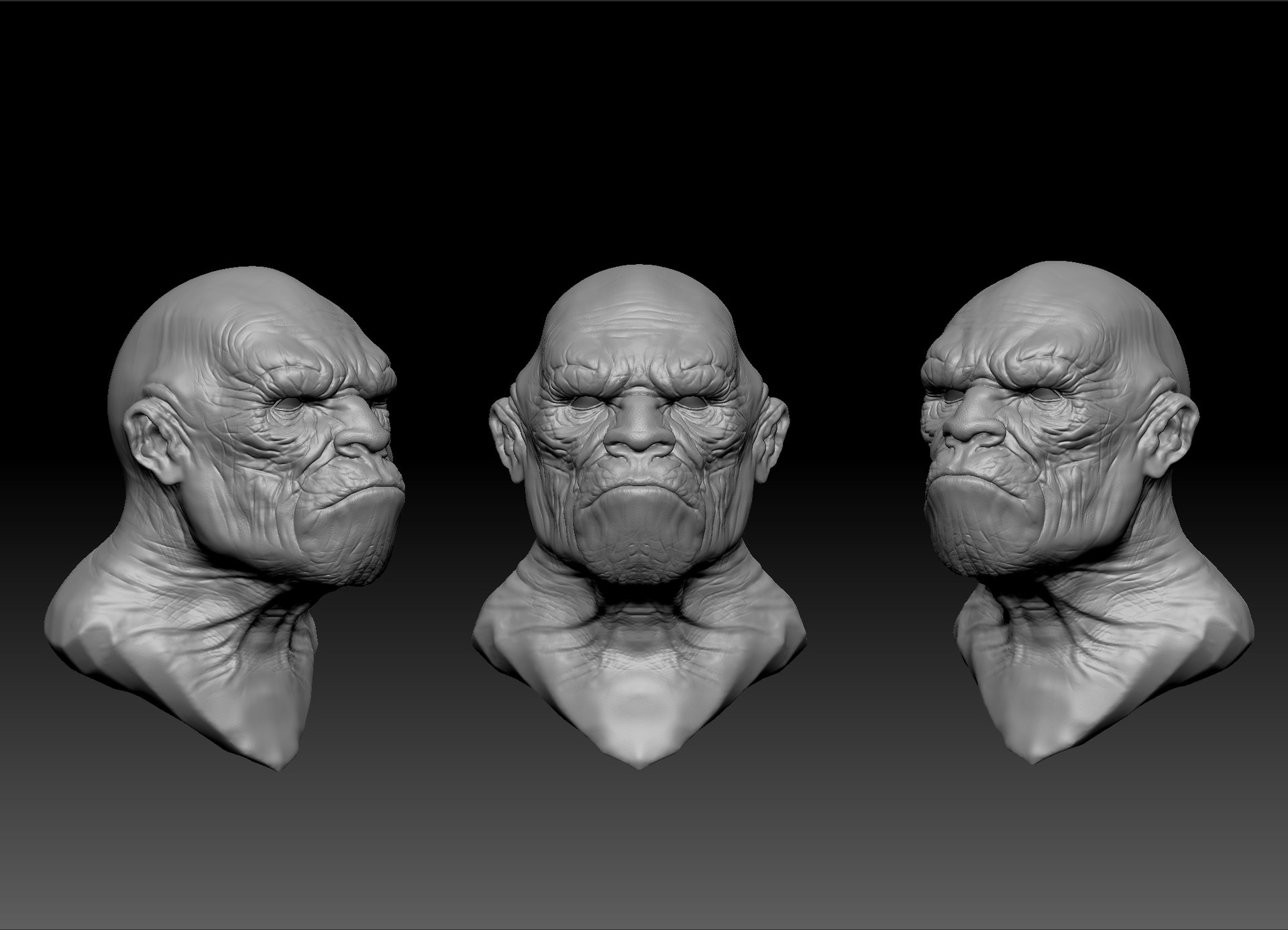 ArtStation - Monky man