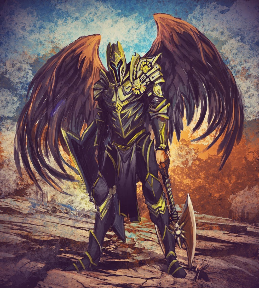 Male Angel Knight