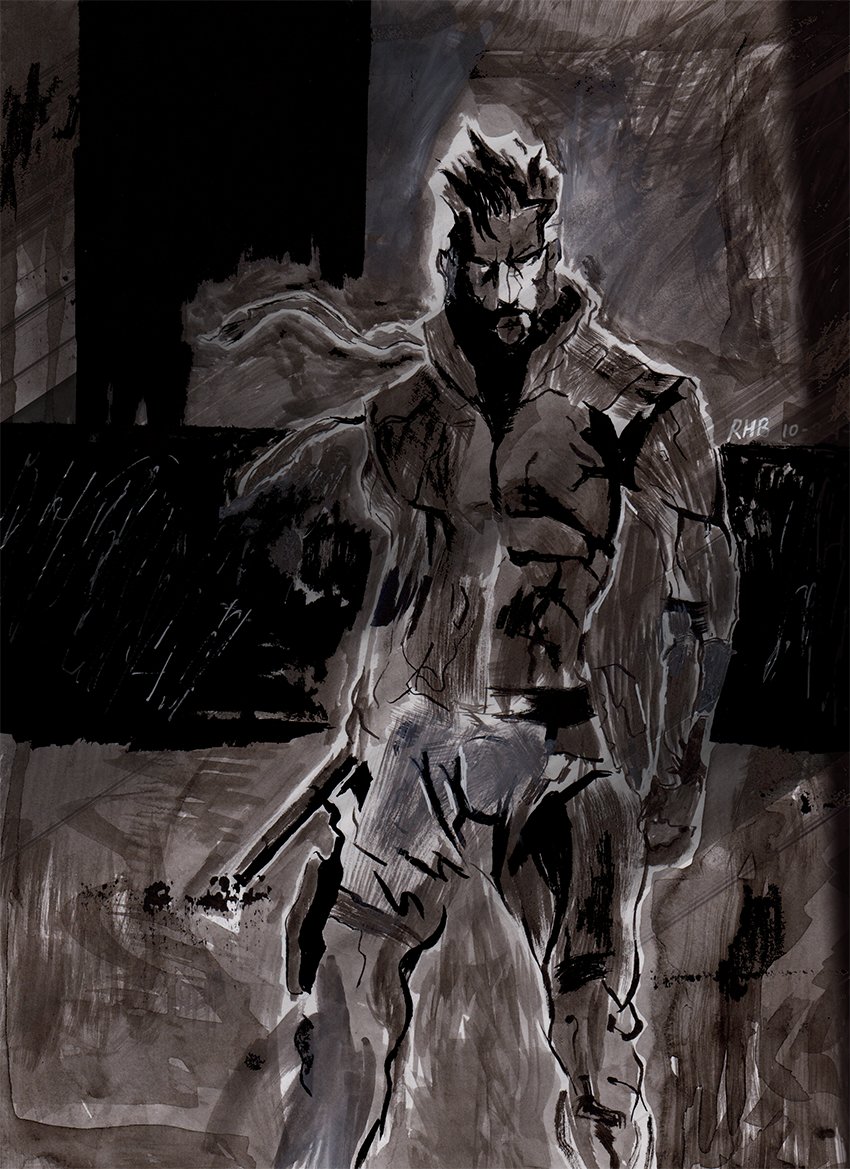 ArtStation - Solid Snake