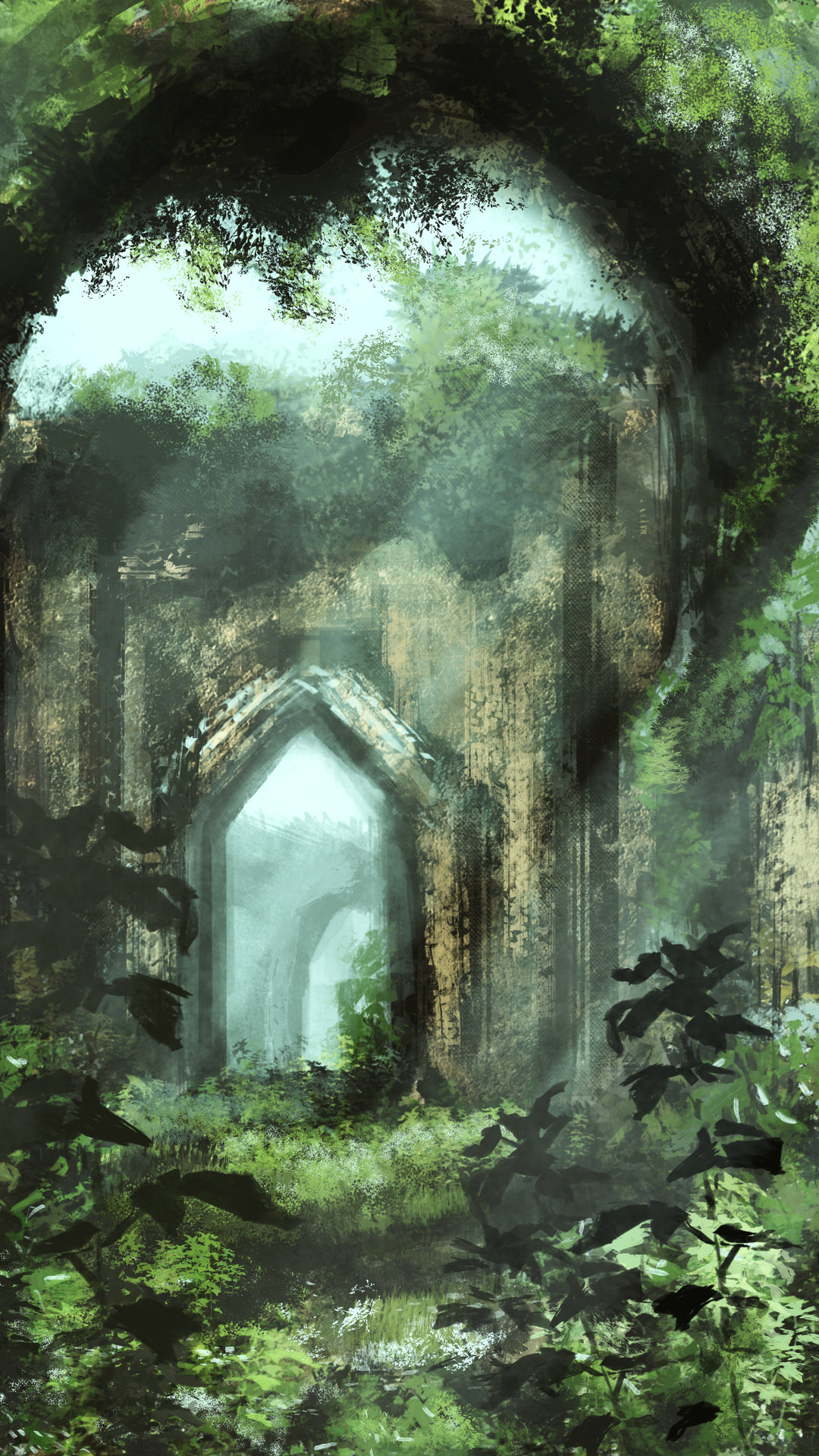 ArtStation - Forest Cathedral (Archway)