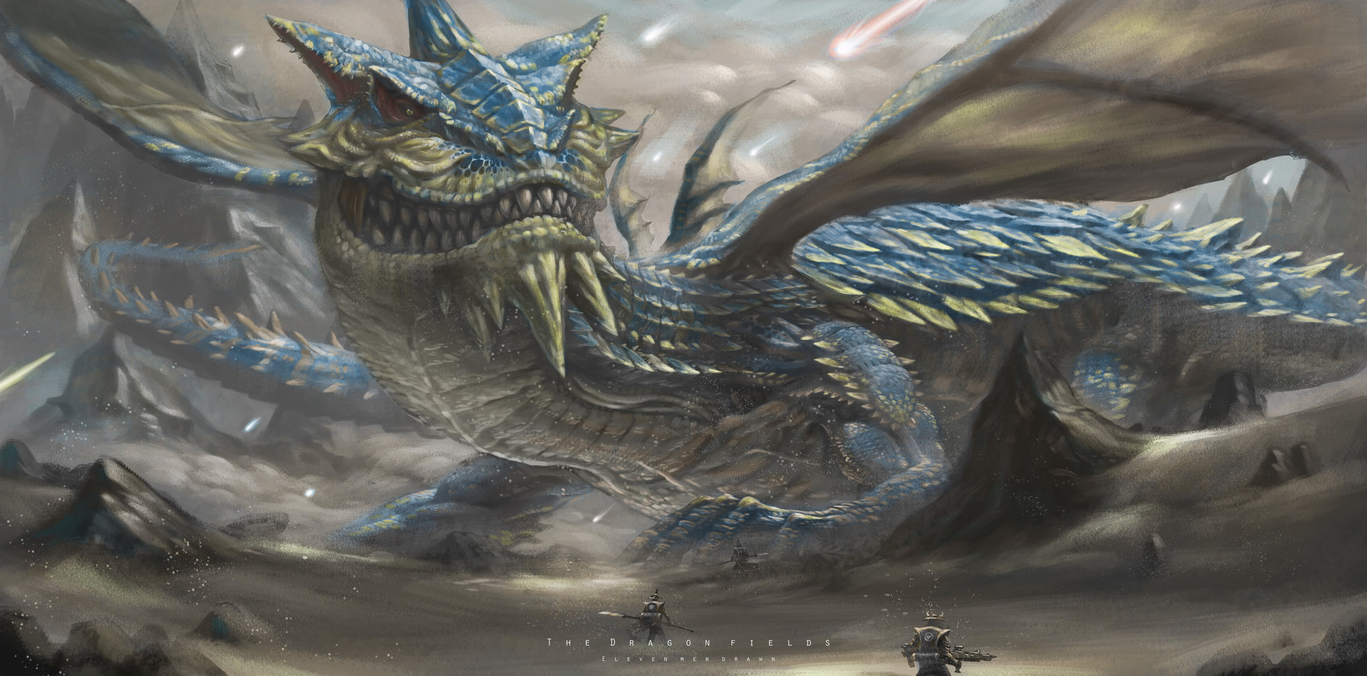 ArtStation - Dragon's field