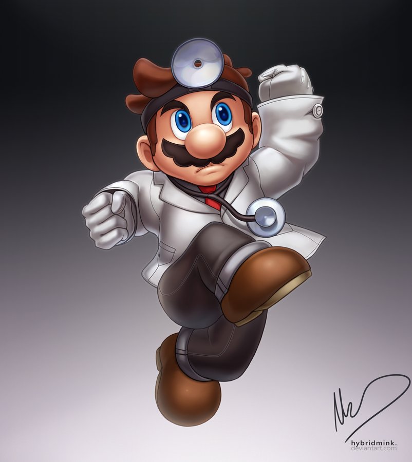 mario ssbu render