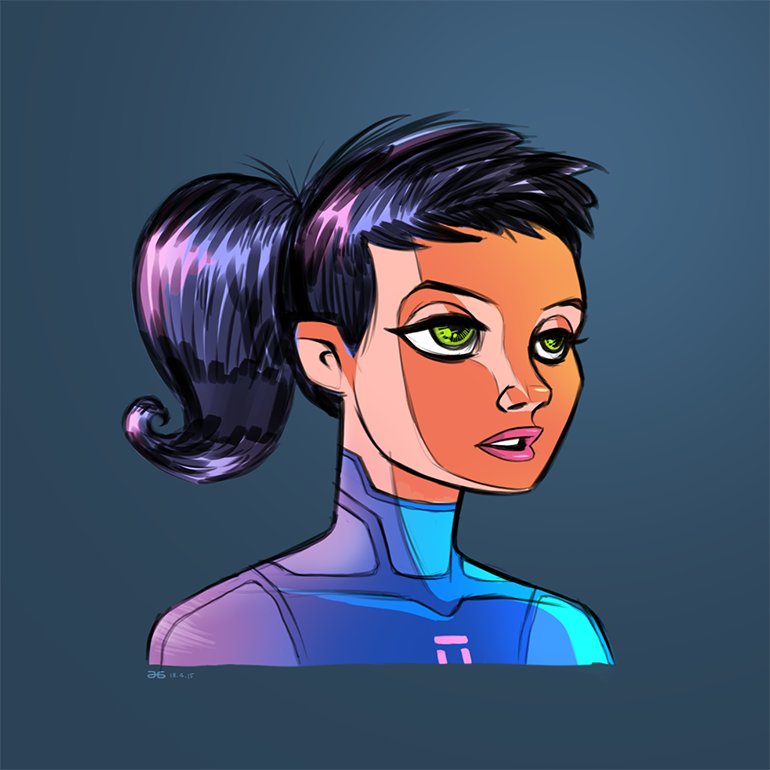 ArtStation - Tech Girl