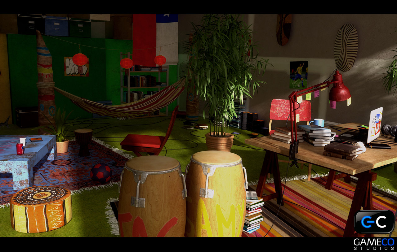 ArtStation - Tag's room