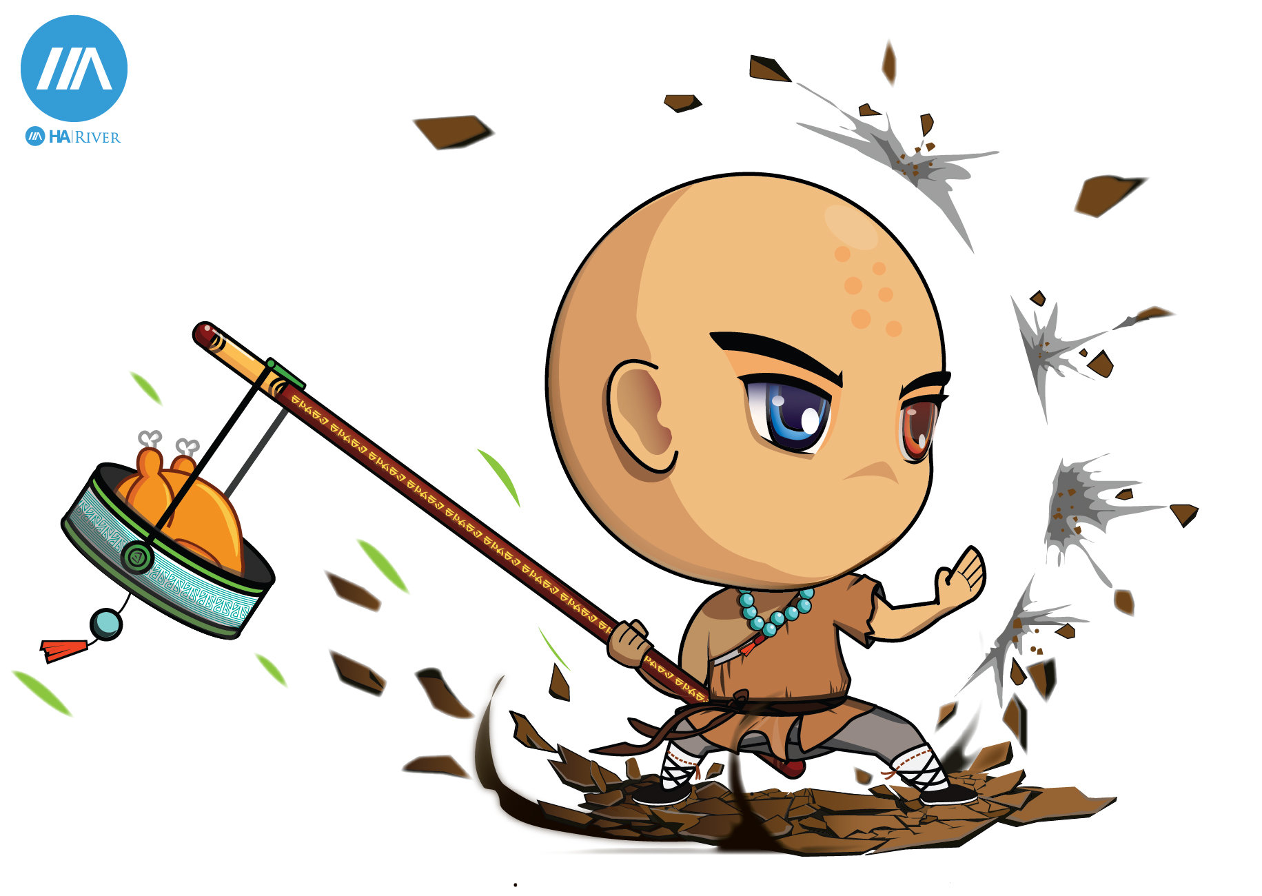 ArtStation - concept shaolin