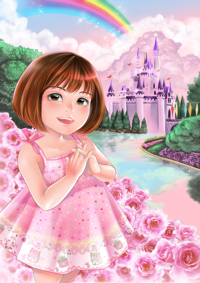 ArtStation - Kids cute princess