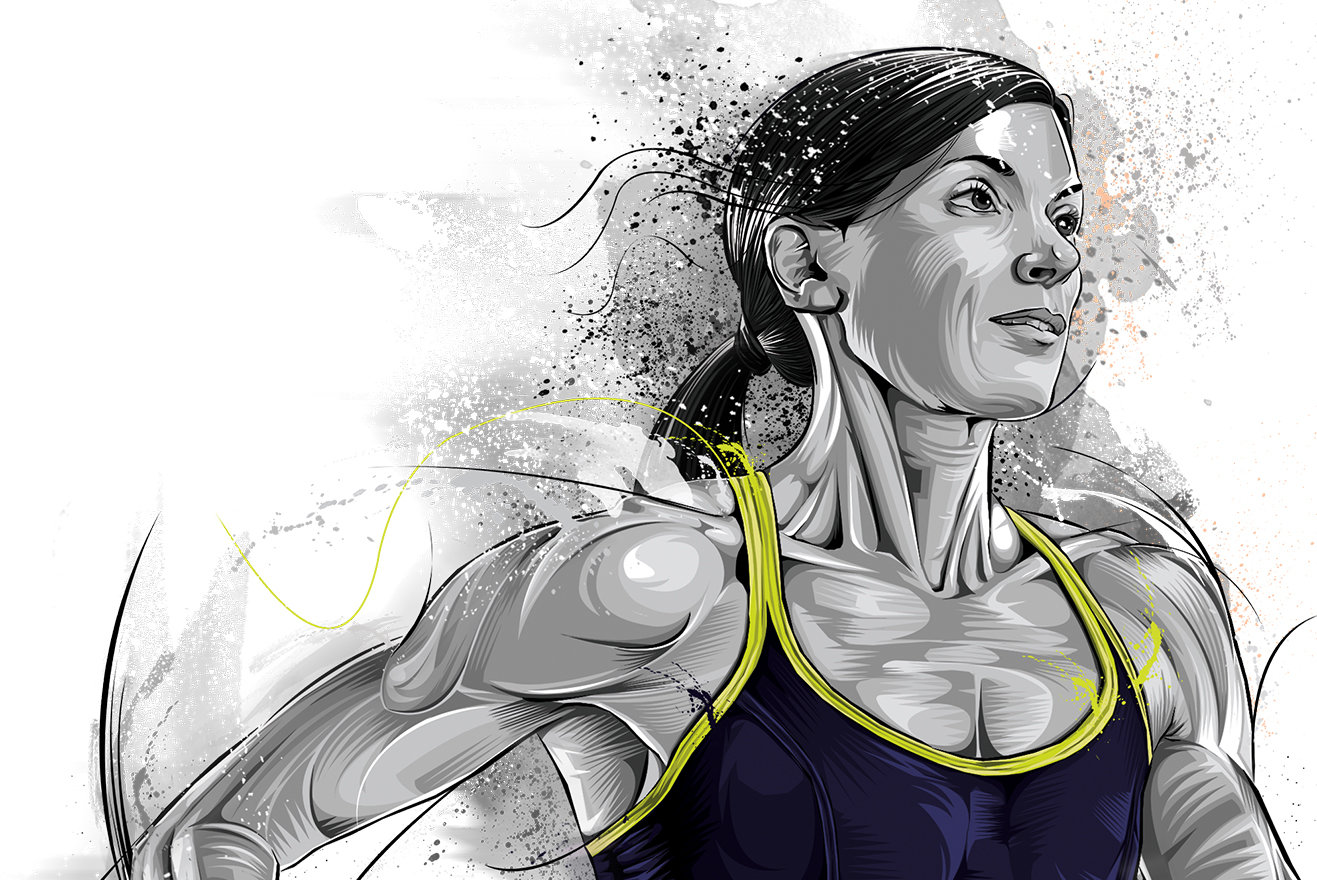 Shreedhar Sutar - Gurten Classic Sports Illustration.