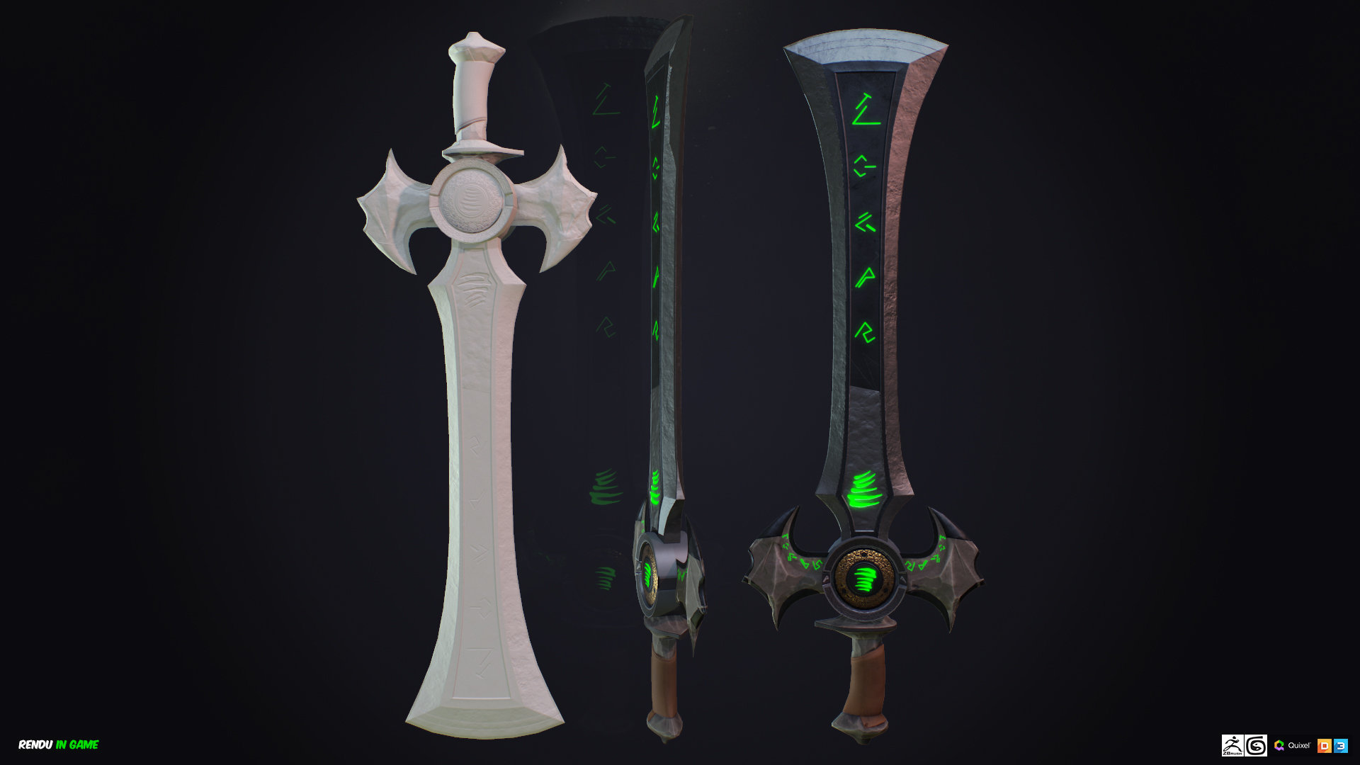 ArtStation - Sword Runes