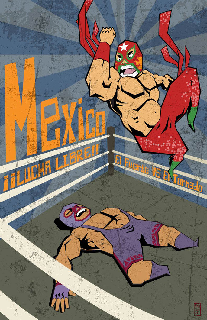 ArtStation - Lucha Libre