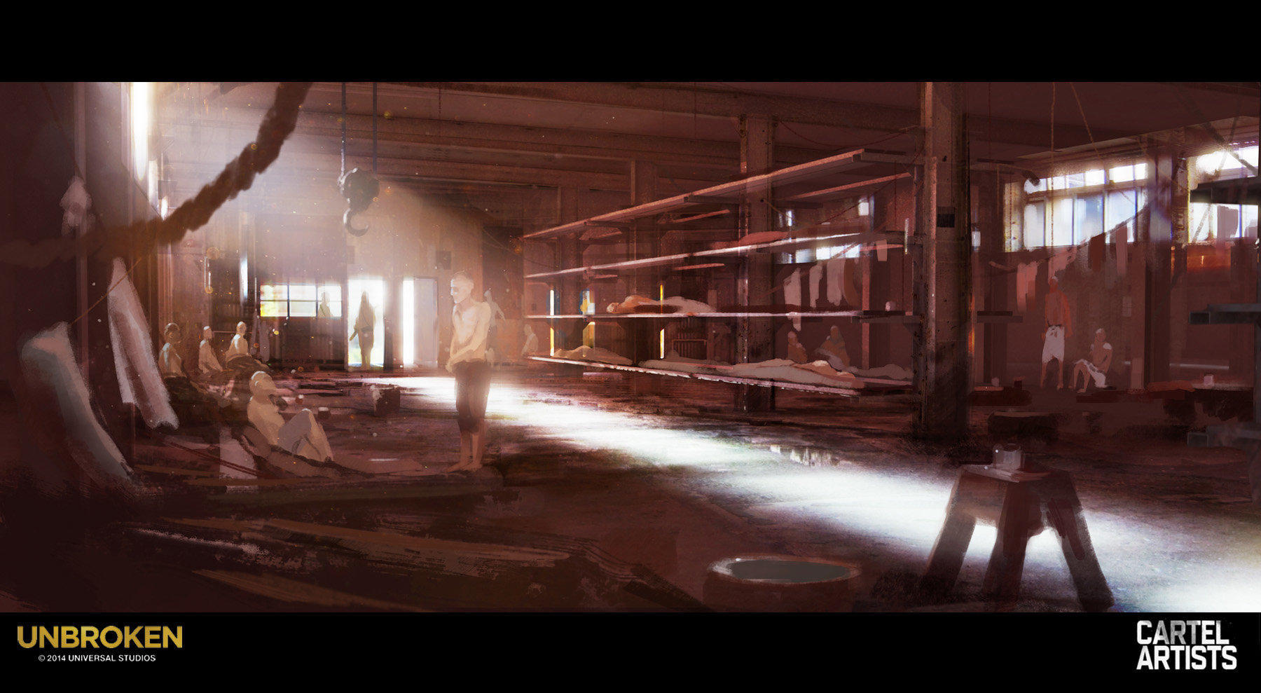 ArtStation - Unbroken Camp Barracks