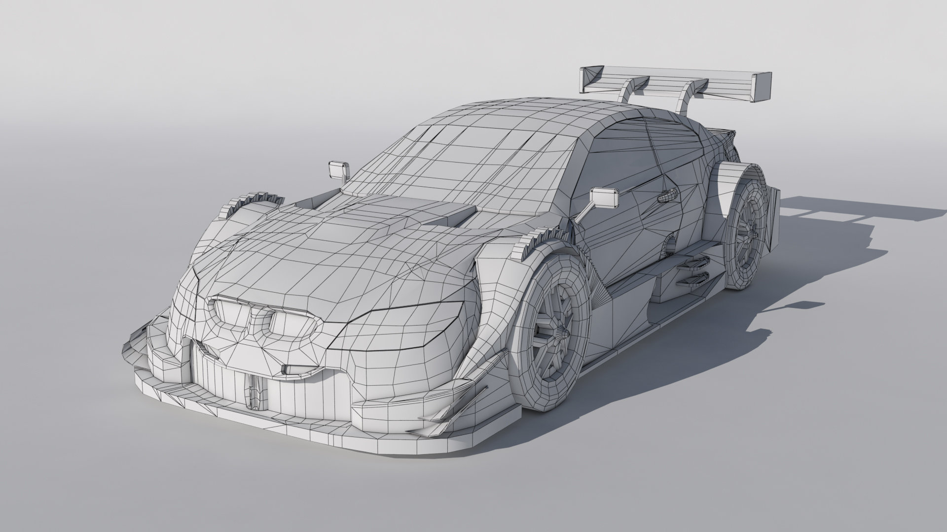 Alex Francis - BMW M3 DTM 3D Model
