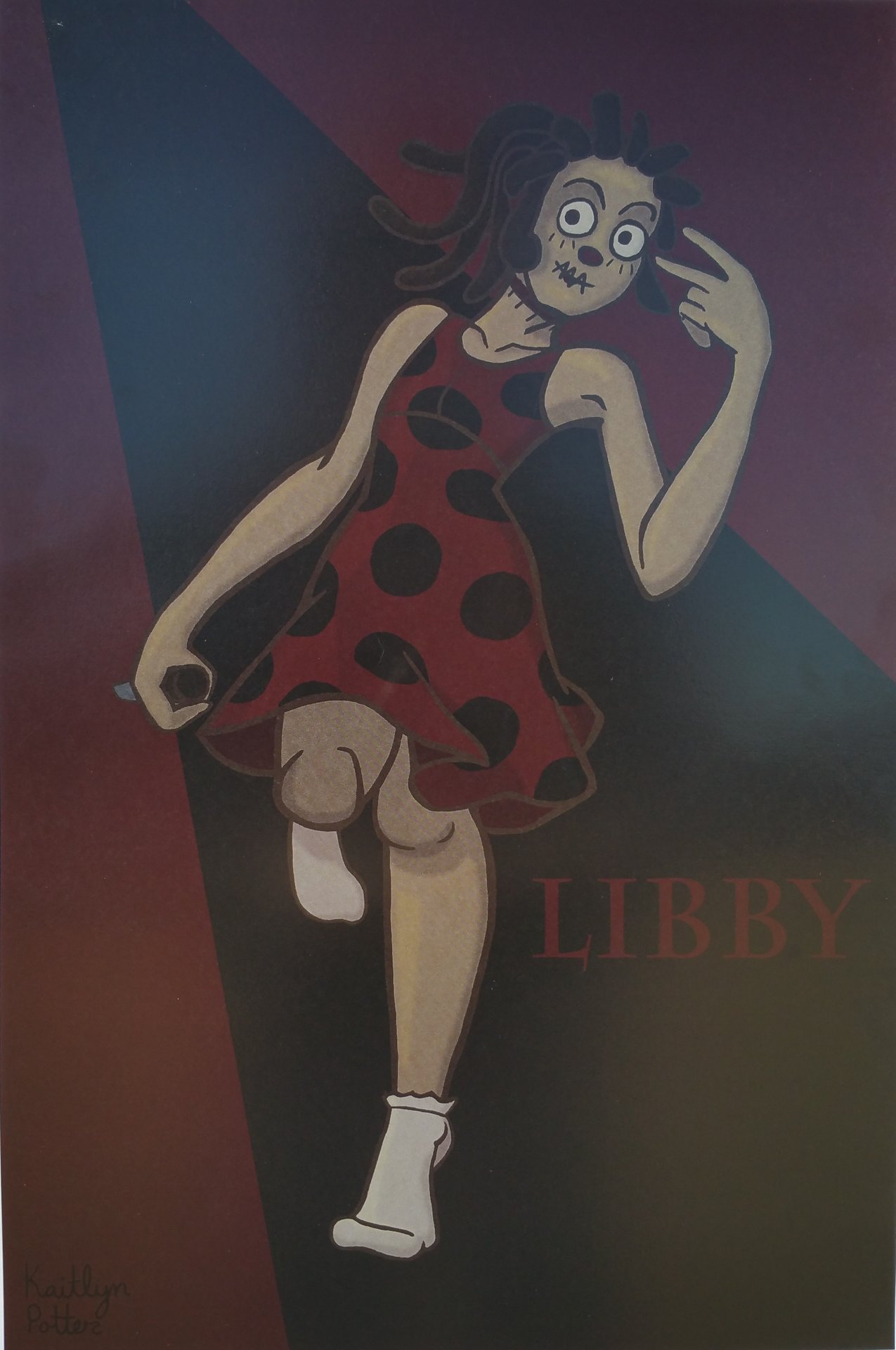 Kaitlyn Potter - Libby Character Design