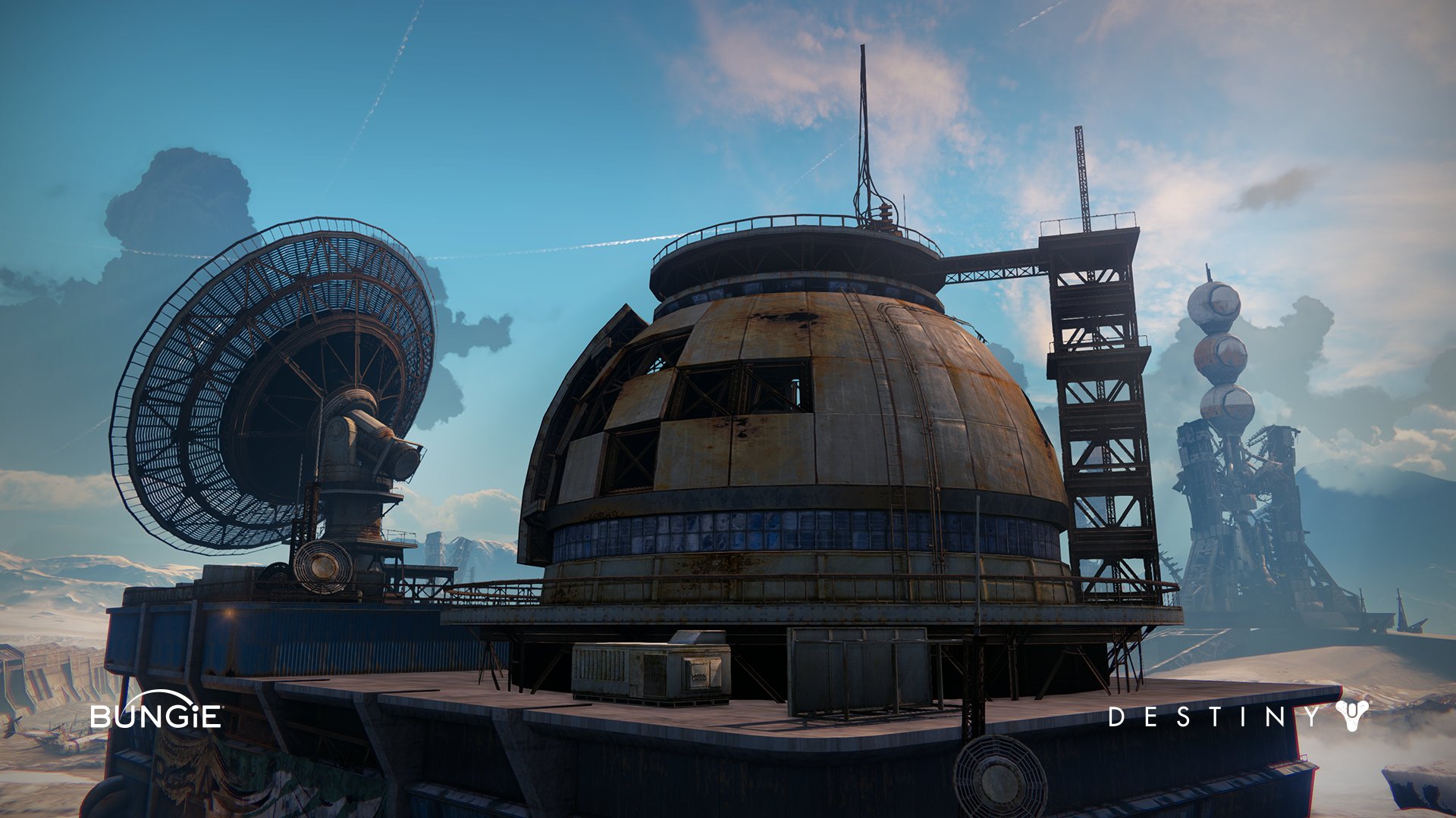 Ethan Scheu - Destiny - Cosmodrome Satellite and Dome