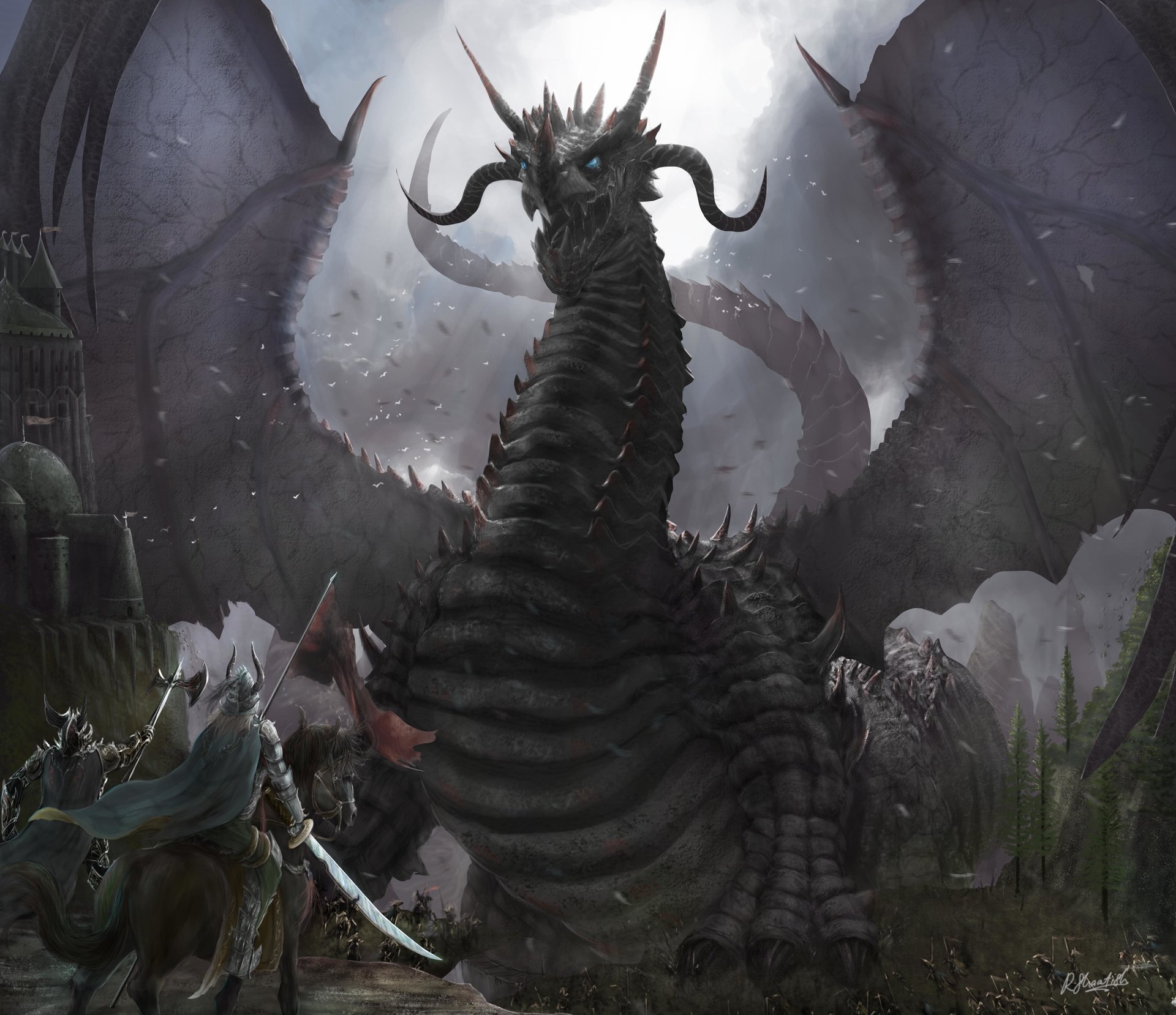 ArtStation - Dragon Awaken