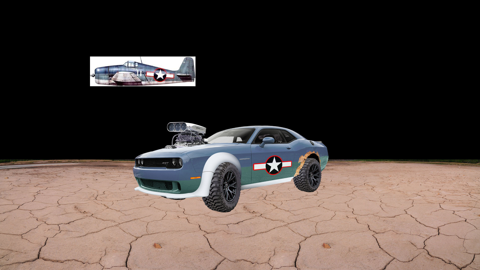 Andrew Abashidze - MAD MAX - Dodge Challenger Hellcat X Mad Max Tribute