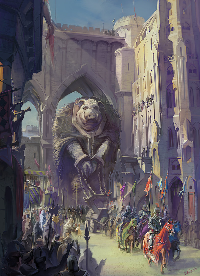 ArtStation - The great Pig