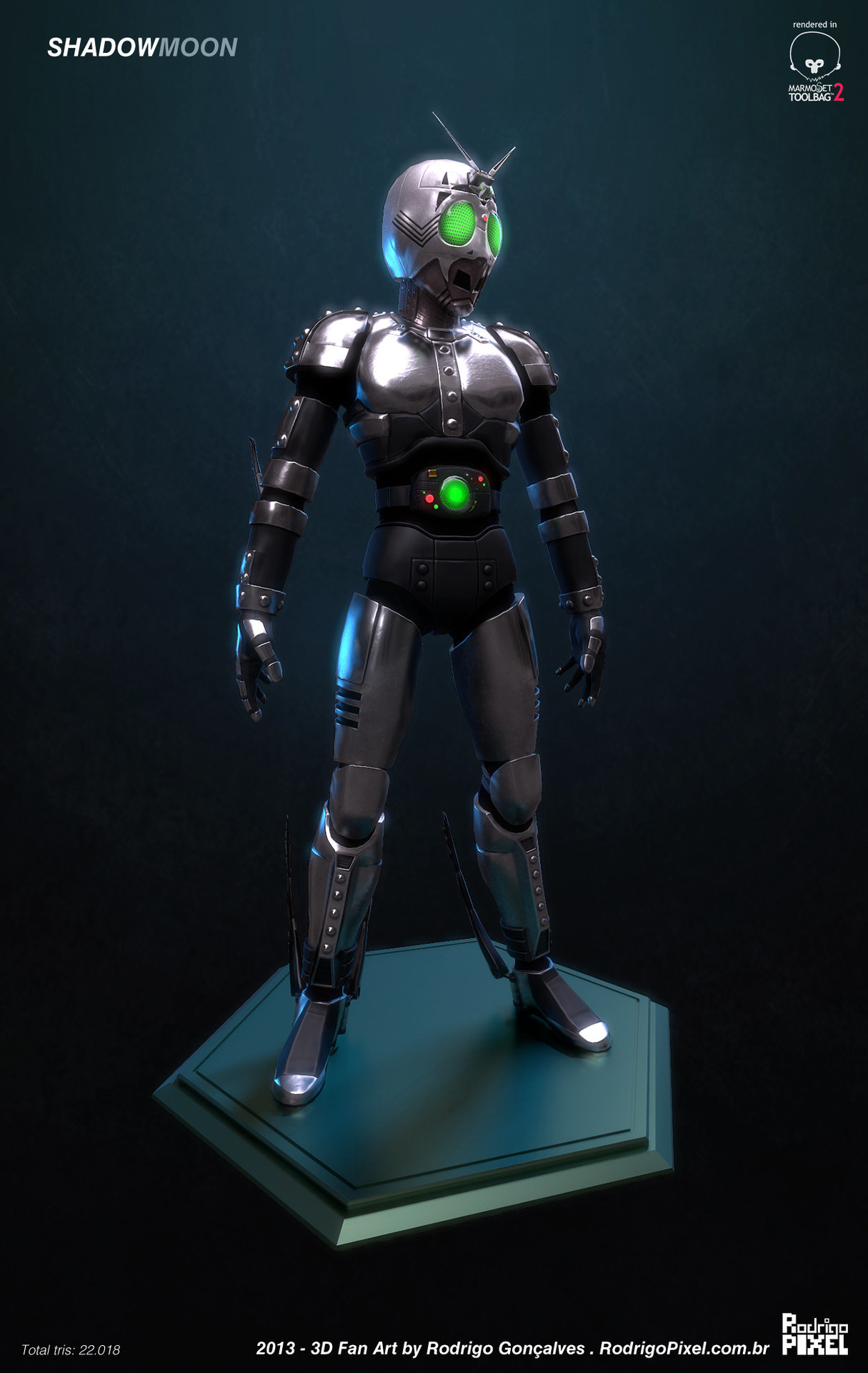 Rodrigo Gonçalves - Shadow Moon: Fan Art – Realtime